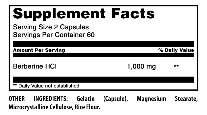 natural berberine supplement for wellness
