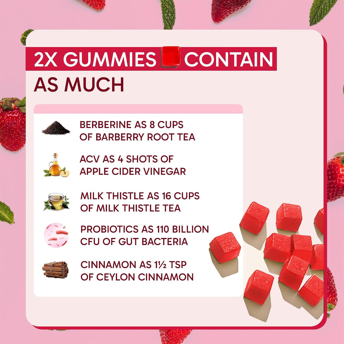 natural berberine supplement gummies