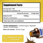 natural berberine tincture extract