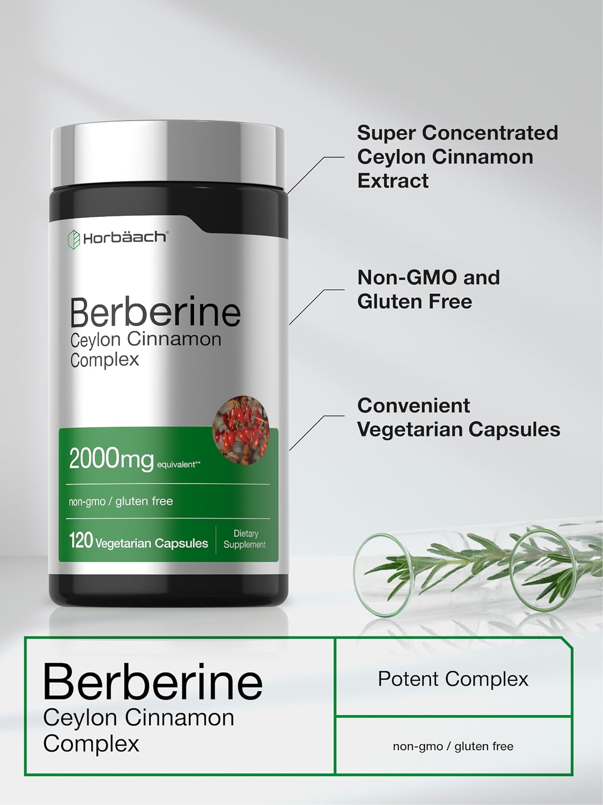 natural berberine with cinnamon