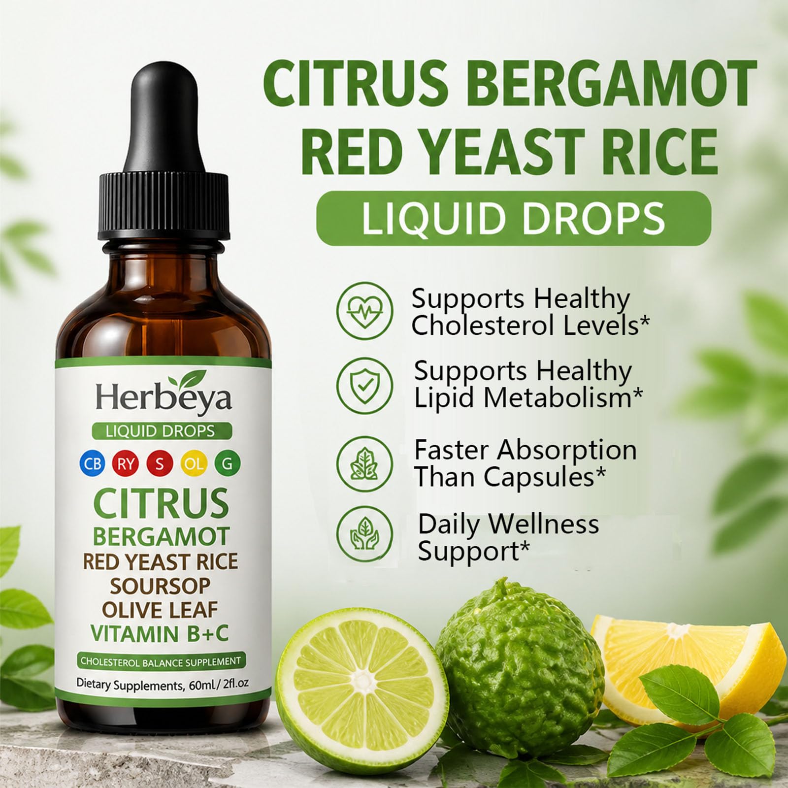 natural bergamot liver support