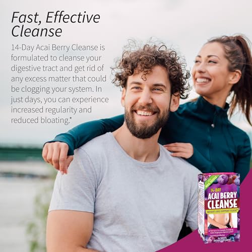 natural berry & acai detox solution