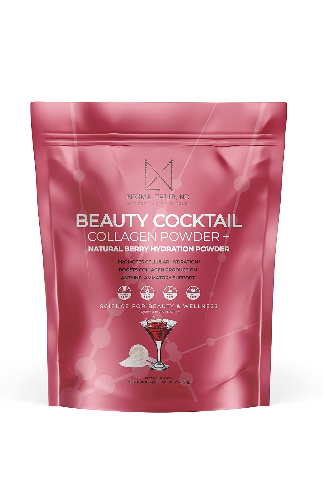 natural berry electrolyte drink mix