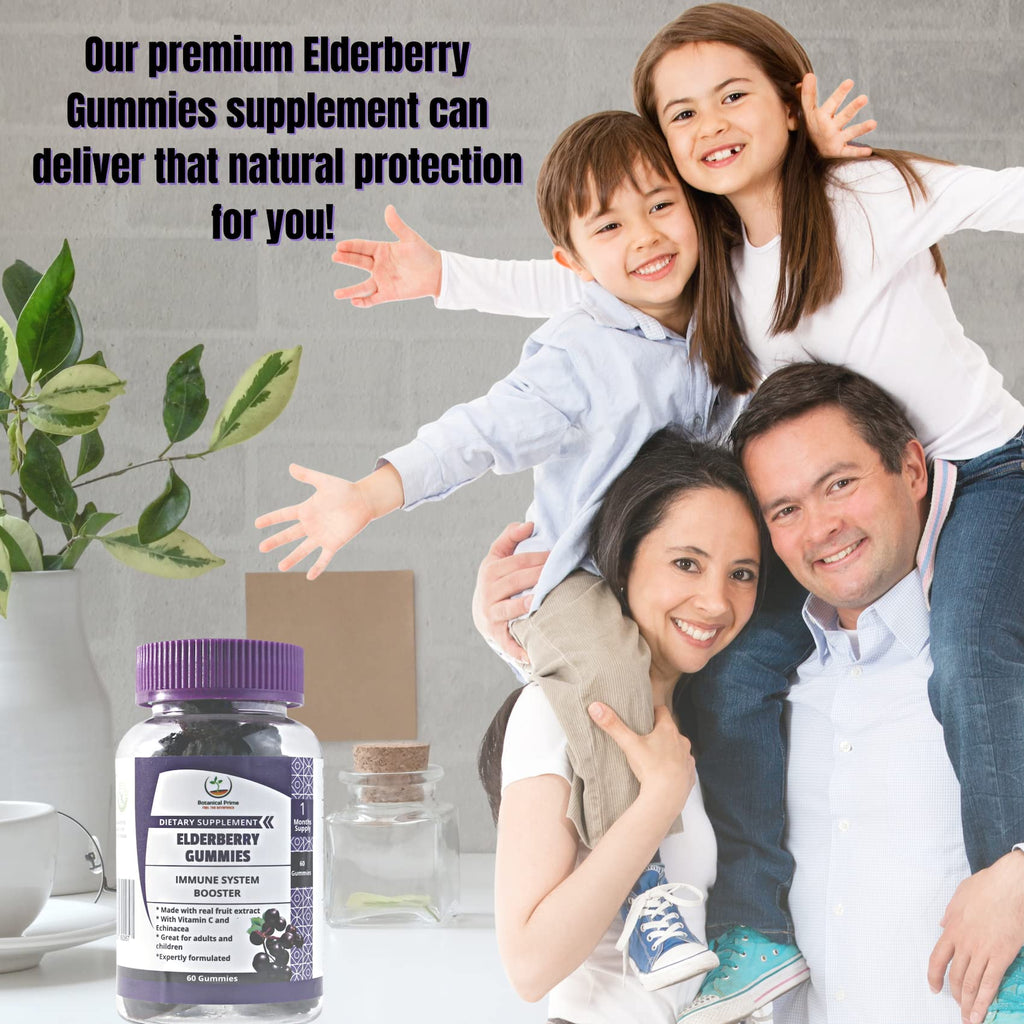 natural berry flavour elderberry supplements