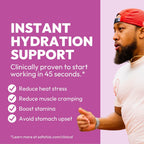 Natural berry flavour electrolyte chews