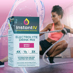 Natural berry flavour electrolyte powder
