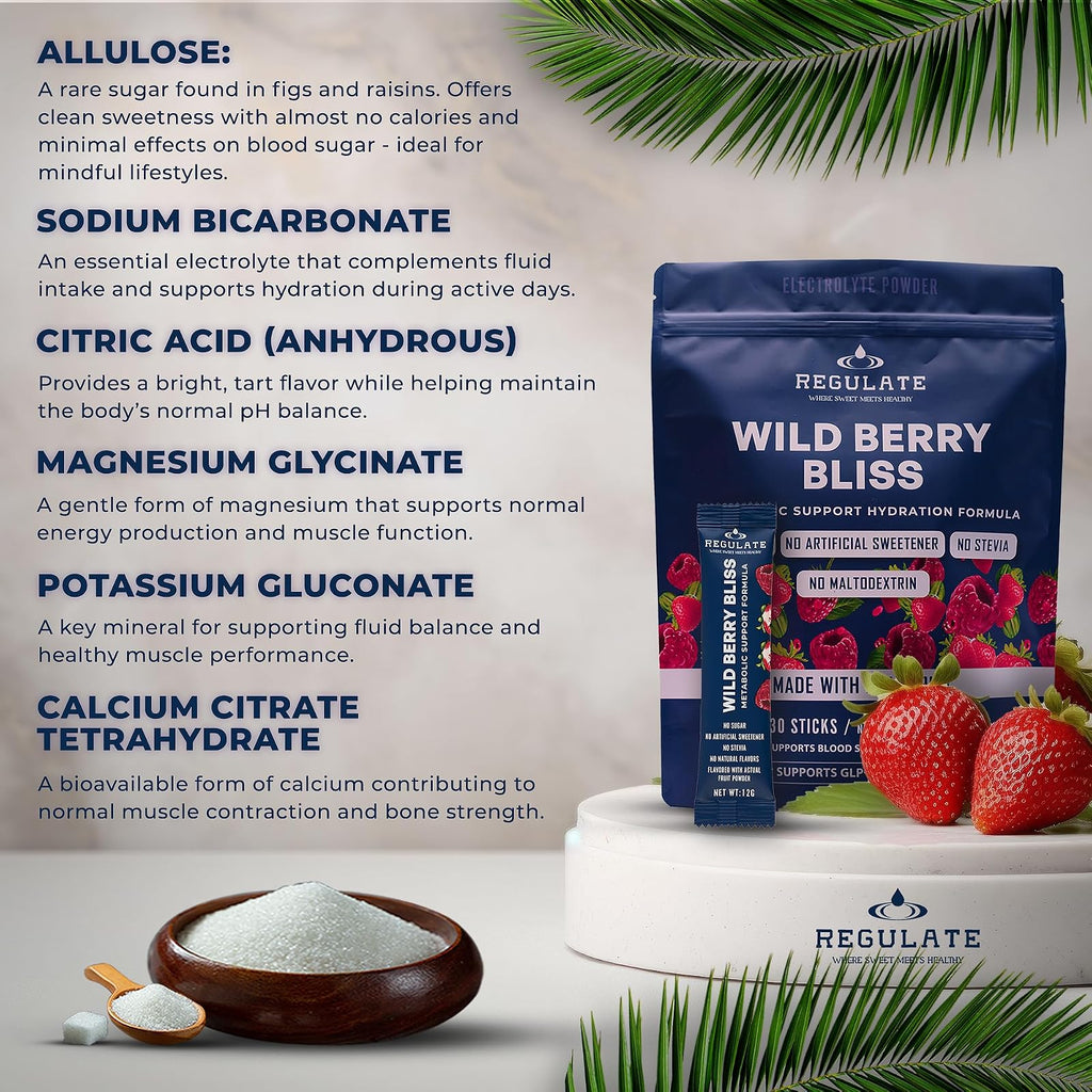 Natural berry flavour electrolyte tablets