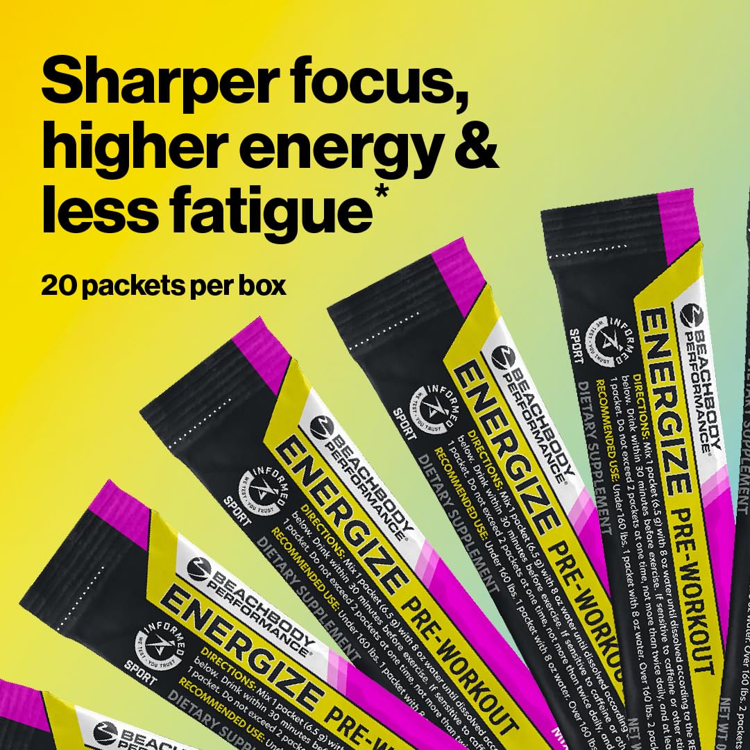 natural berry flavour pre-workout powder