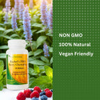 Natural berry flavour probiotic supplement