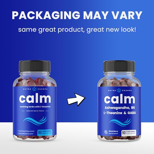 Natural berry-flavoured calming gummies