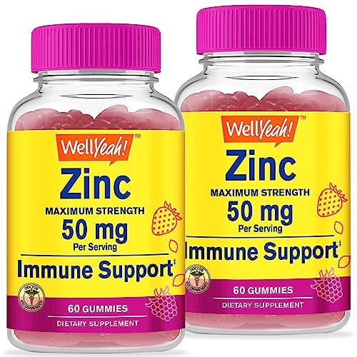 Natural berry flavoured zinc supplement