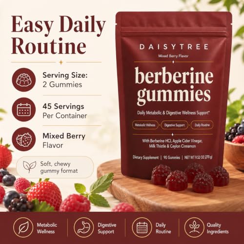 Natural berry gummies for blood sugar balance