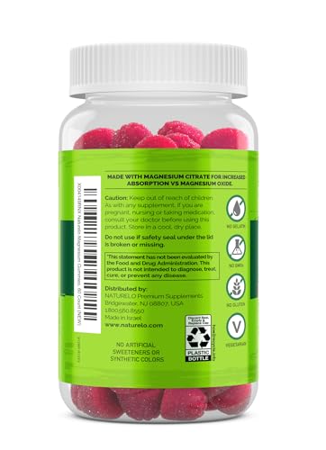 natural berry magnesium gummies for sleep