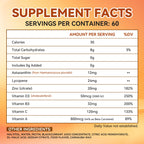 natural beta-carotene tanning support