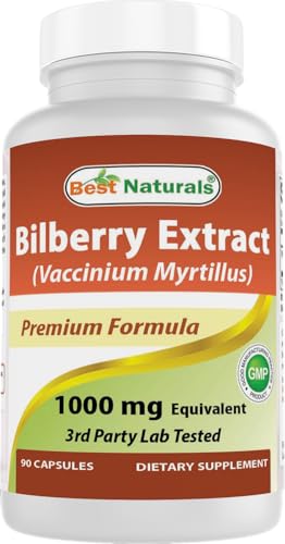 natural bilberry capsules for vision