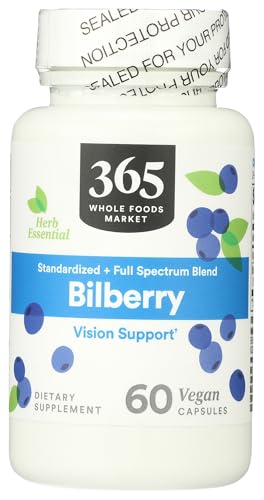 natural bilberry extract capsules