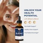 Natural bilberry extract for eye health