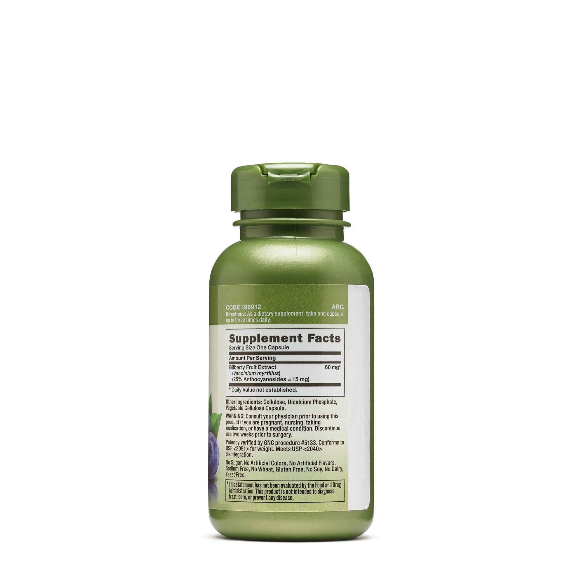 natural bilberry for vision support
