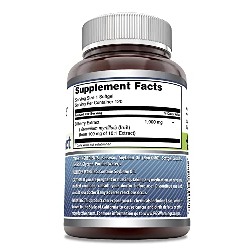 natural bilberry for vision support