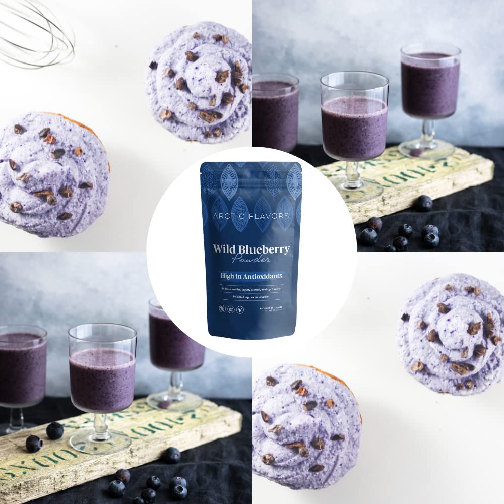 natural bilberry powder for baking