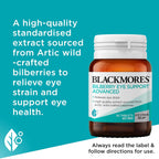 natural bilberry supplement for vision