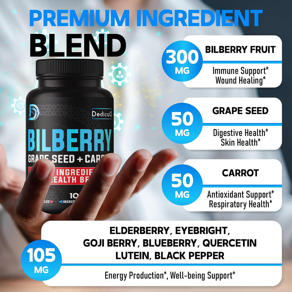 natural bilberry supplement for vision
