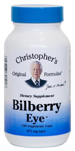 natural bilberry supplement for vision