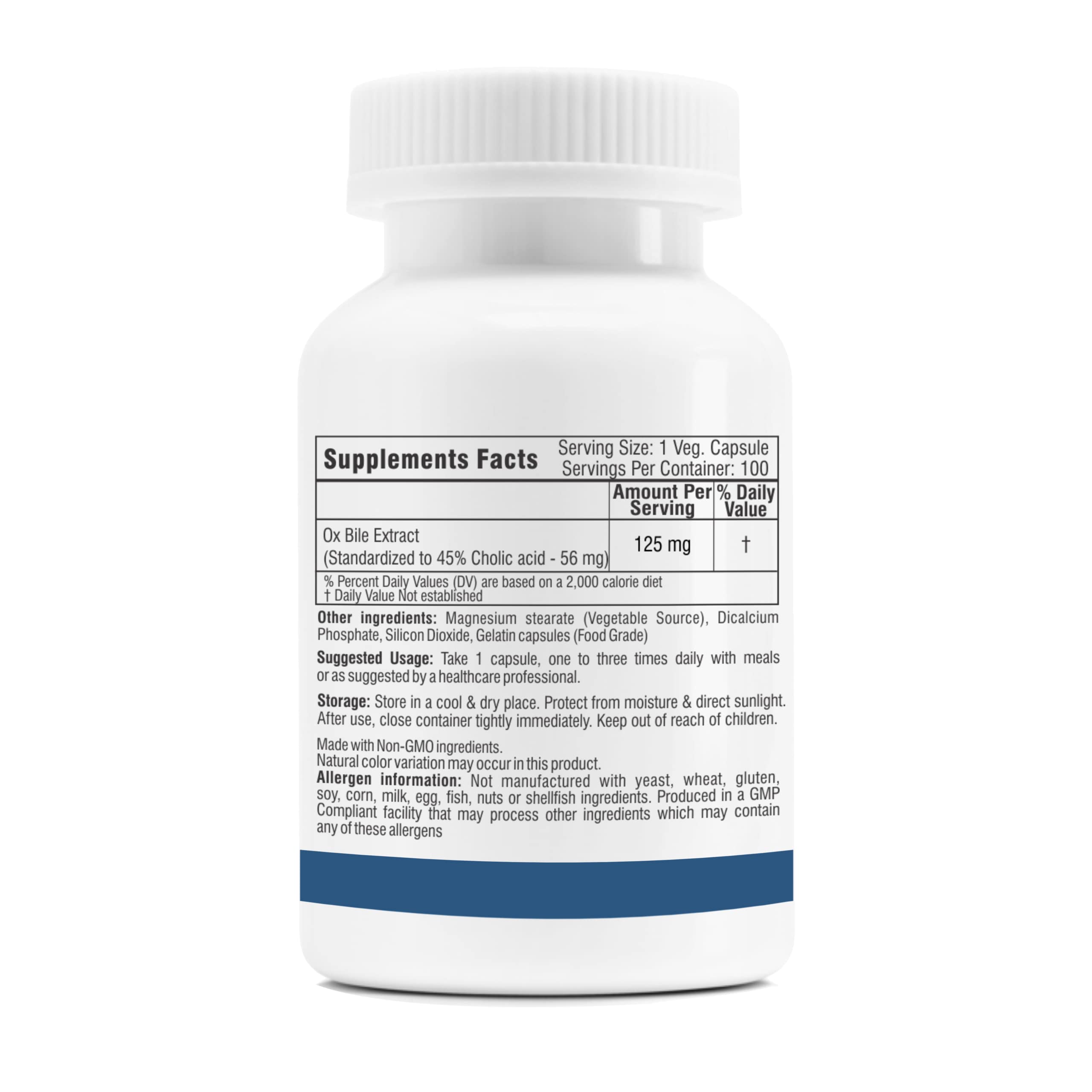 natural bile synthesis support capsules