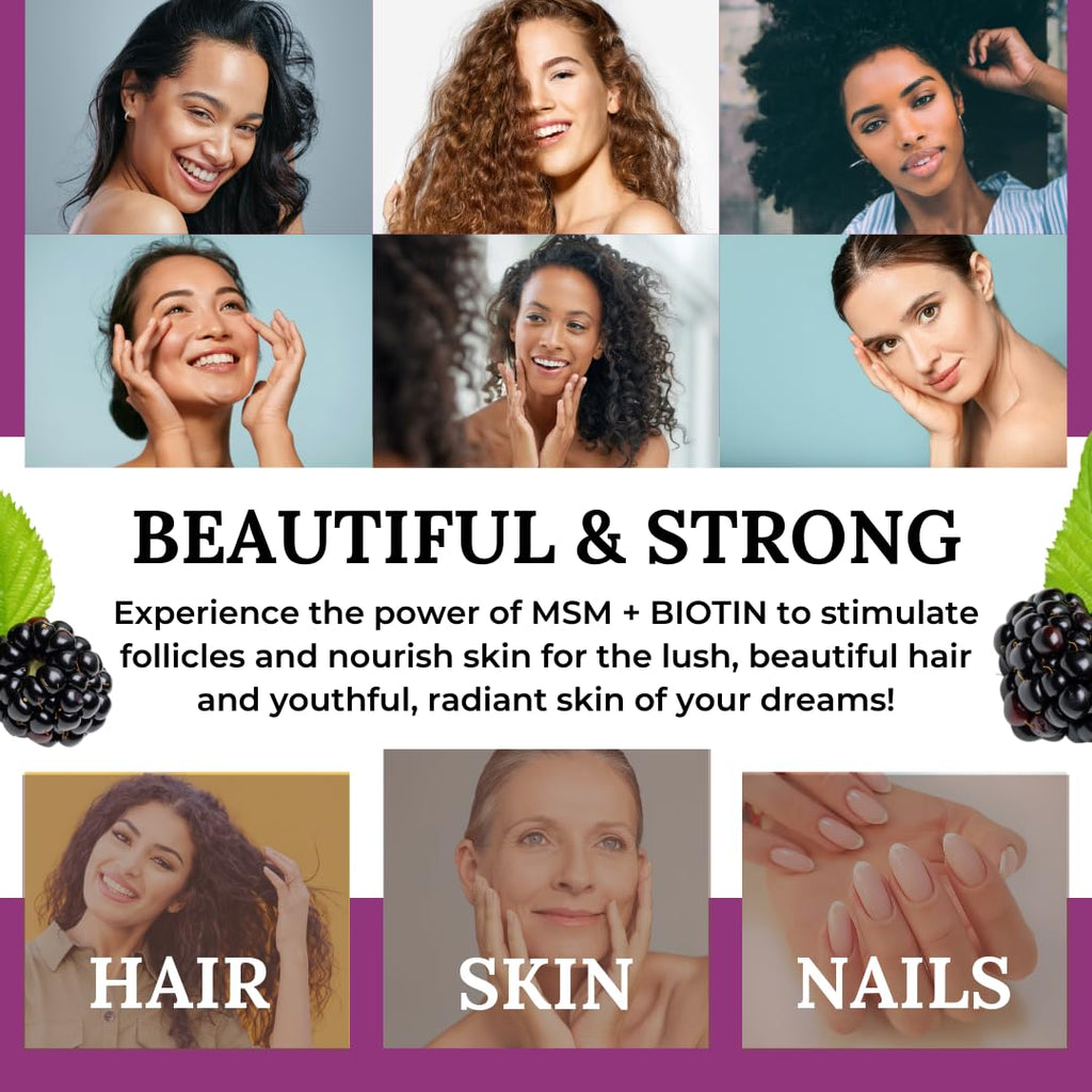 natural biotin for stronger hair