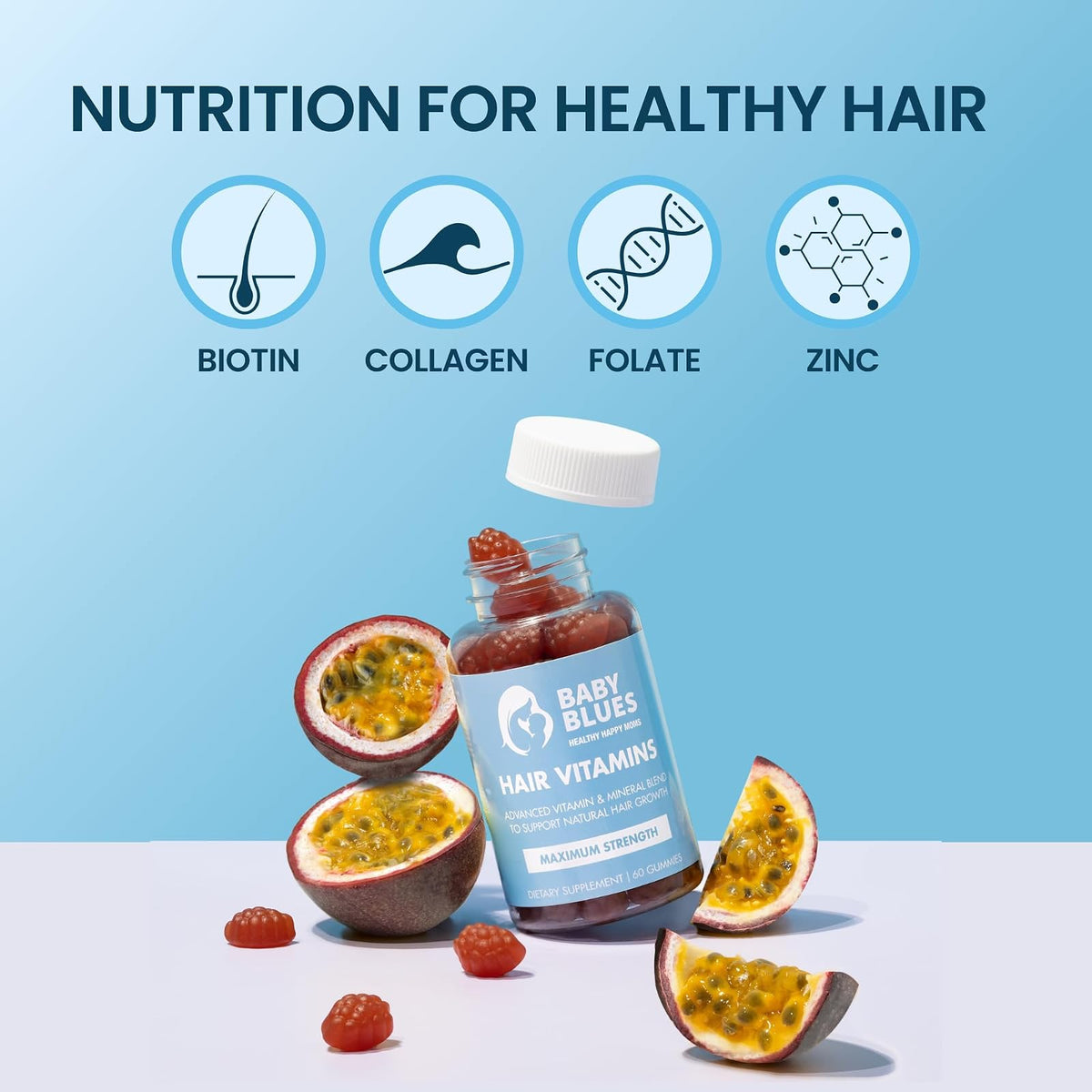 natural biotin for thicker hair