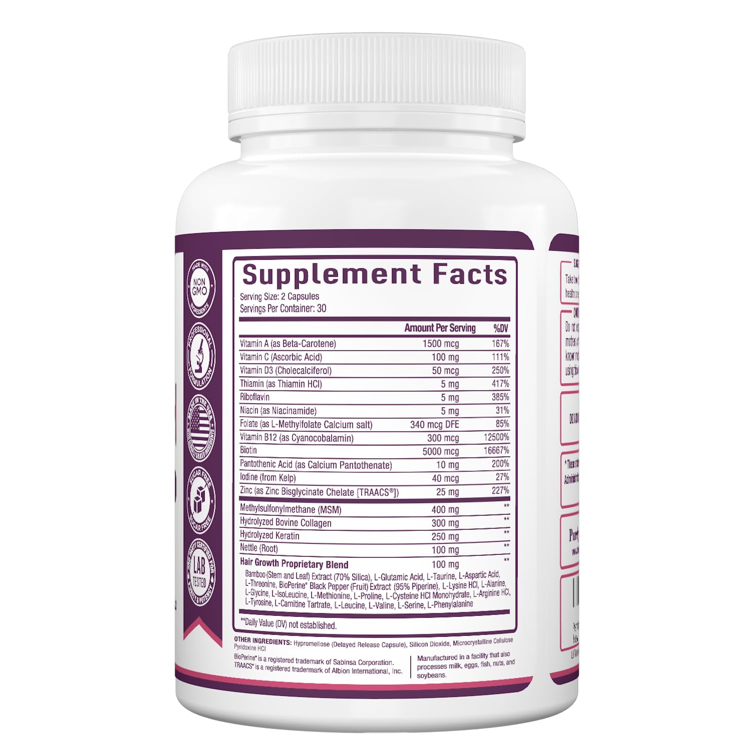 natural biotin for vibrant hair