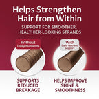 Natural biotin gummies for stronger hair