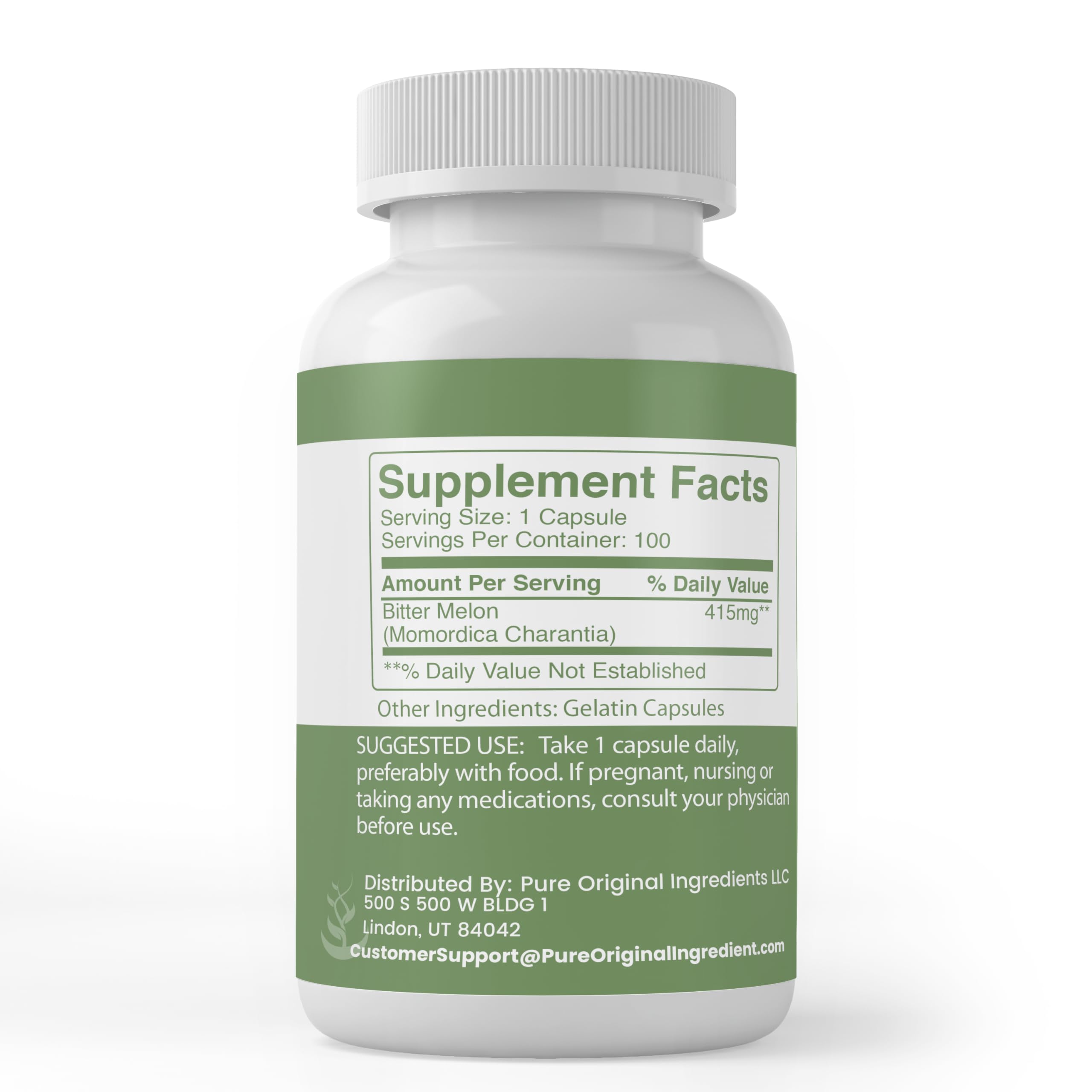 natural bitter melon dietary supplement