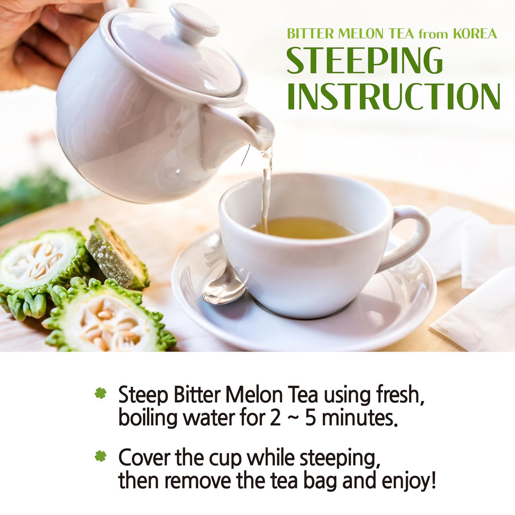 natural bitter melon herbal infusion