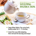 natural bitter melon herbal infusion