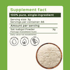 natural bixa psyllium husk for gut health