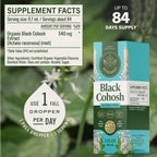 Natural Black Cohosh extract for hormonal balance