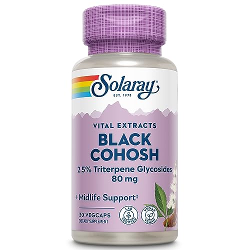 natural black cohosh for menopause