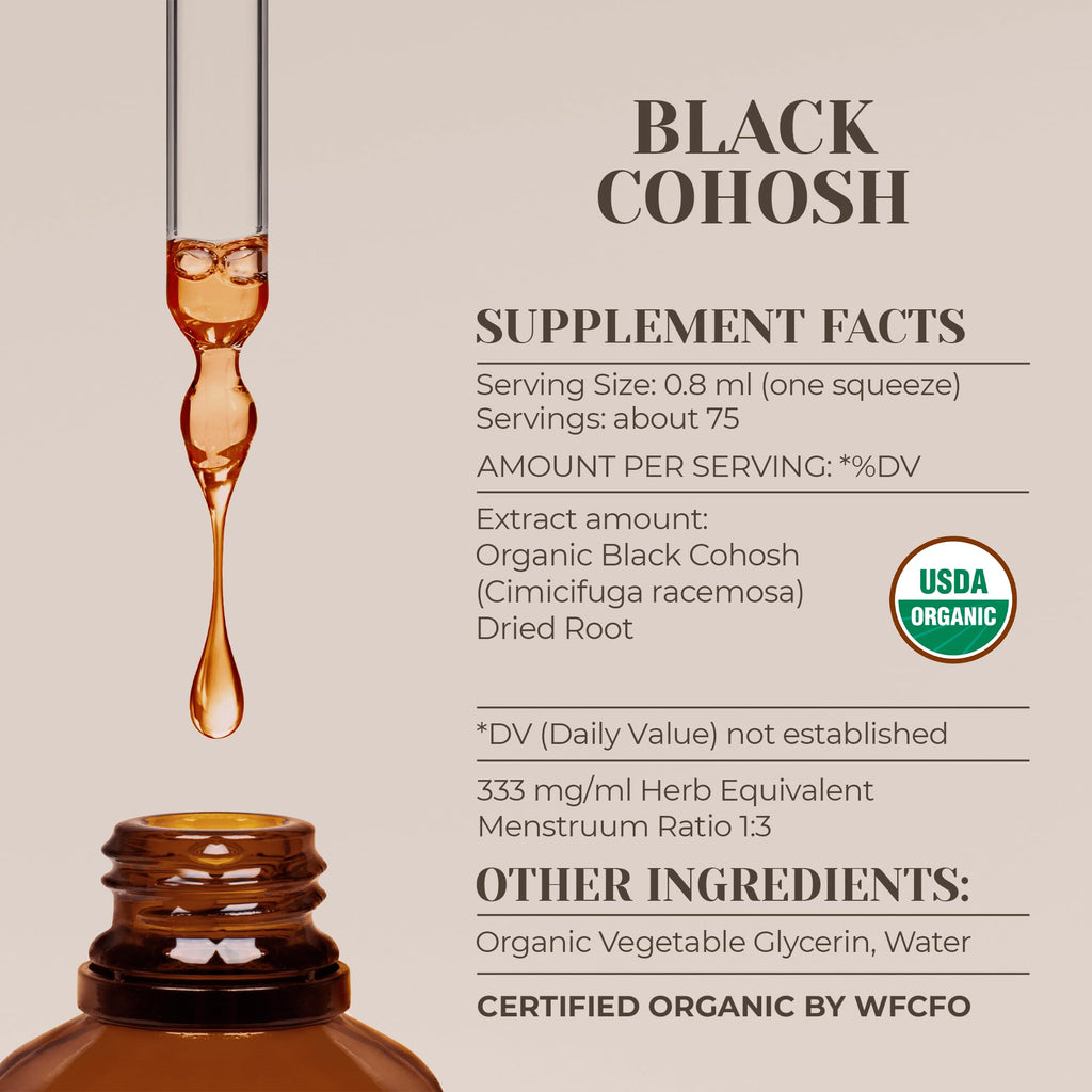 natural black cohosh for women's health