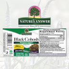 natural black cohosh herbal supplement