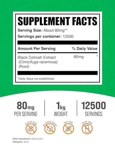 natural black cohosh root benefits