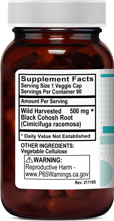 natural black cohosh supplement benefits