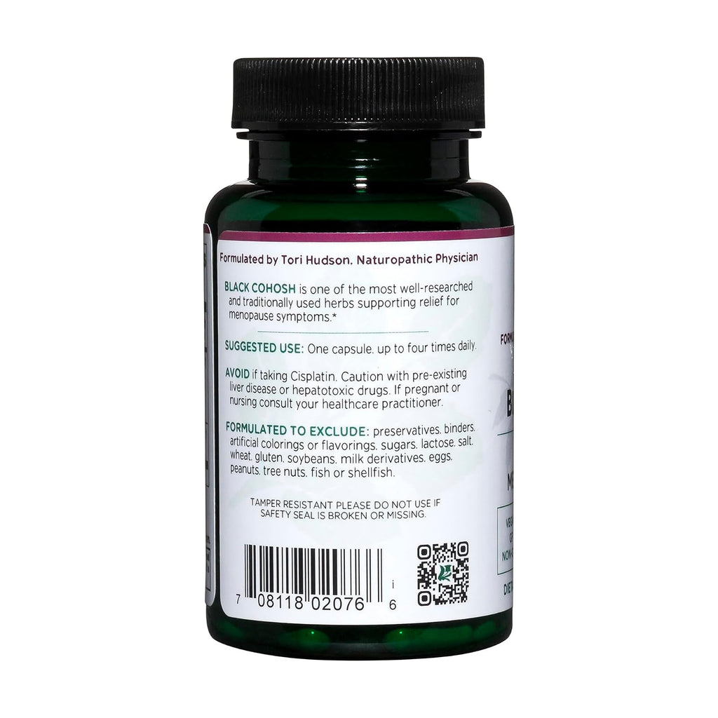 natural black cohosh supplement for women's health