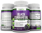 Natural black currant oil for wellness