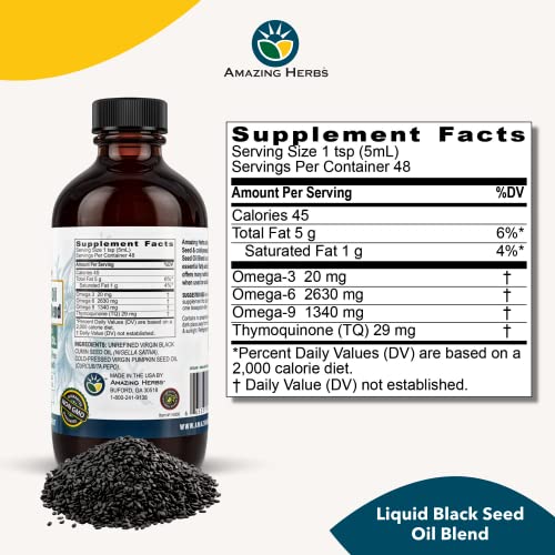natural black seed oil blend