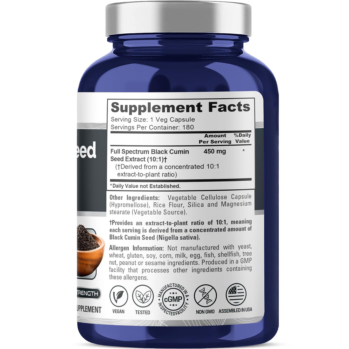 natural black seed oil capsules