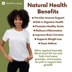 natural black seed oil for hair