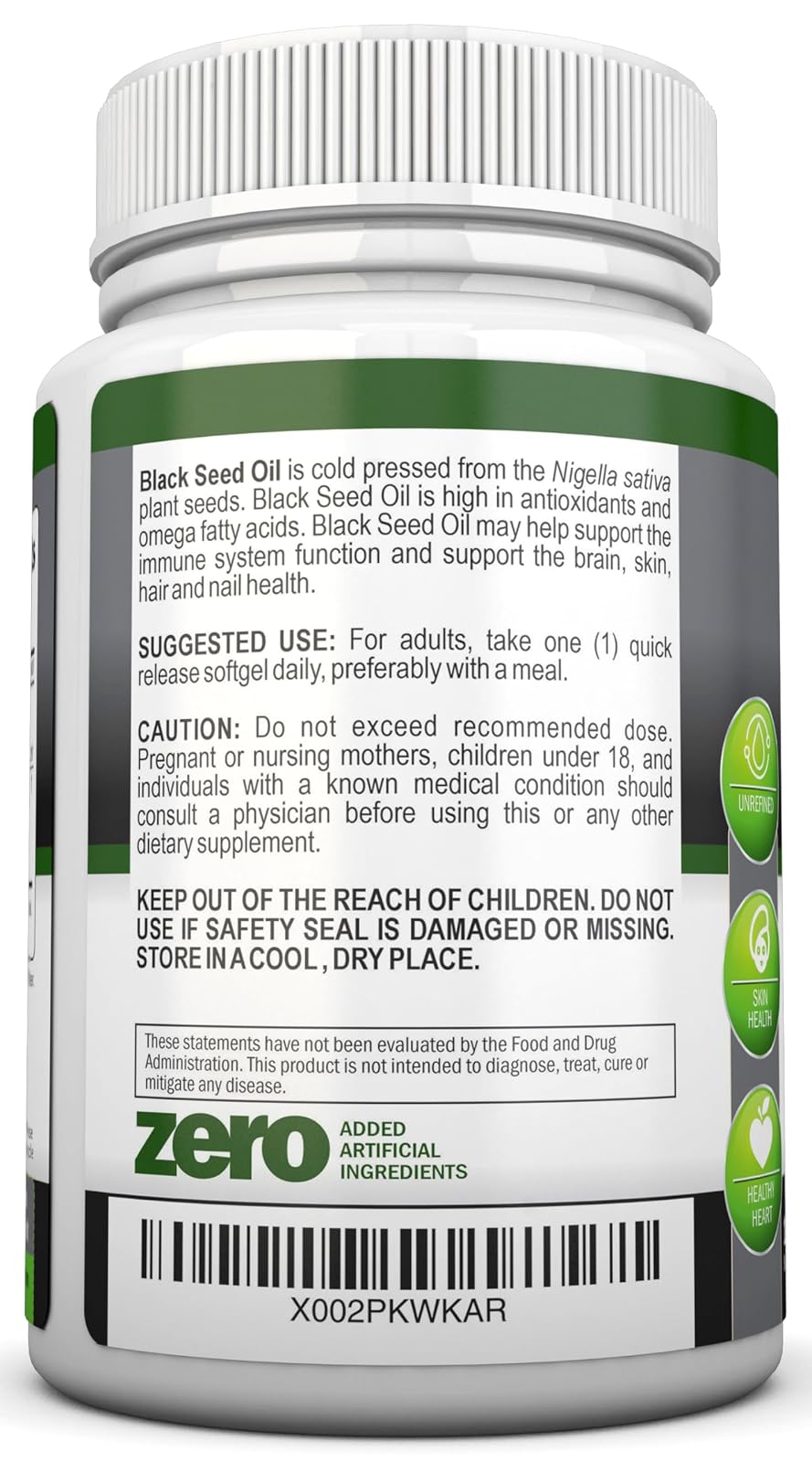natural black seed oil for immune support