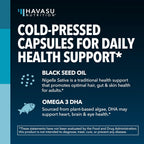 Natural black seed oil for immunity