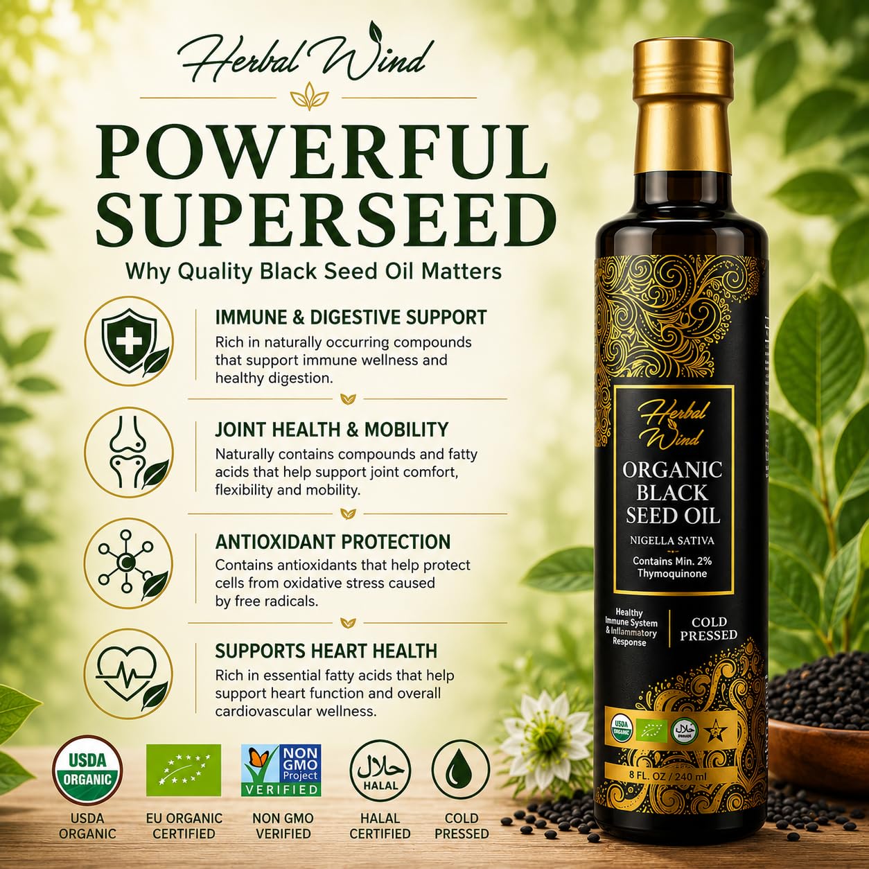 natural black seed oil for wellness